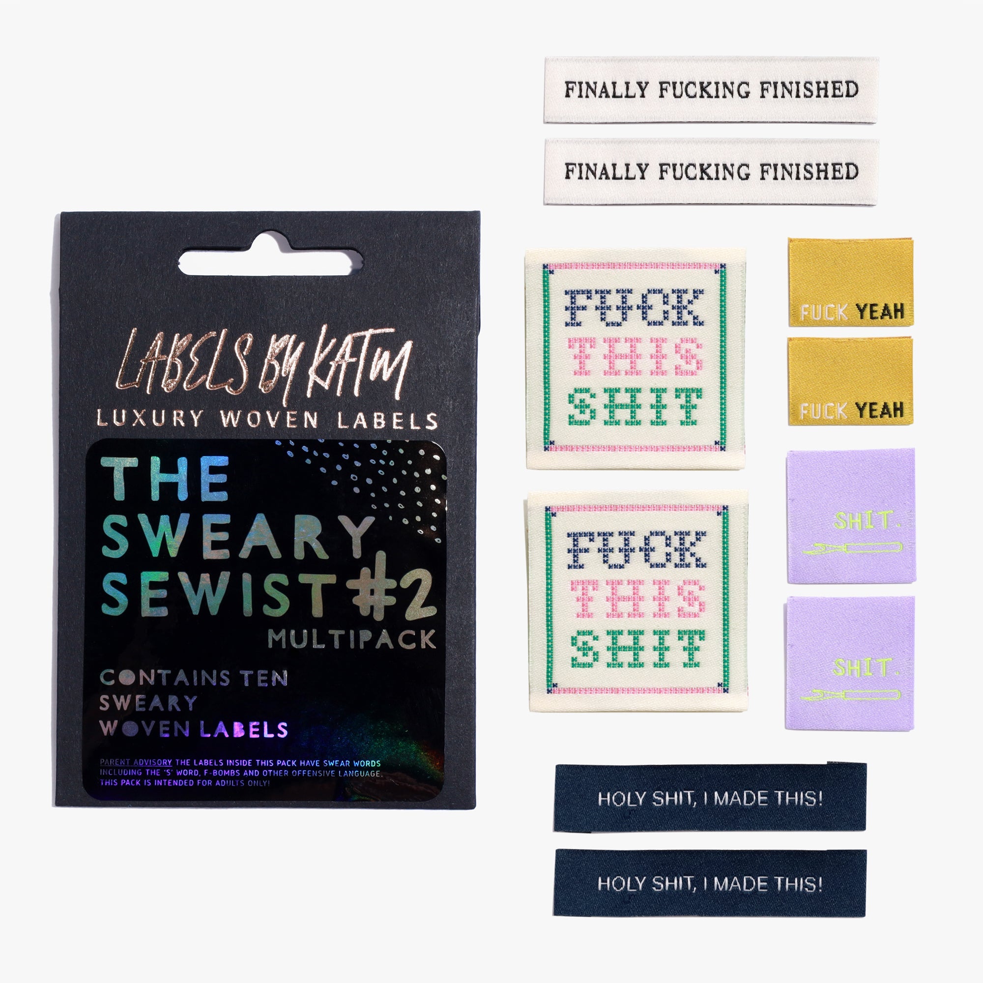 KATM Label - The Sweary Sewist 2.0 – The Fabric Nook